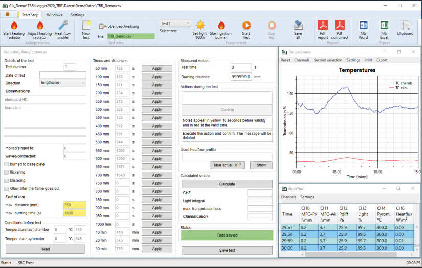 TBB 913 – Fire Testing System for Floor Coverings - NETZSCH Analyzing ...