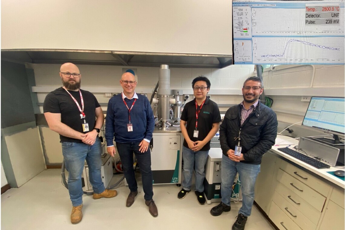 NETZSCH Installs First 2800°C Thermophysical Property Analyzer in ...