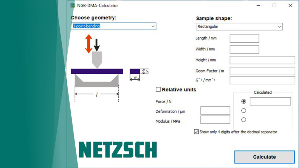 New Possibilities with the NETZSCH DMA Calculator - NETZSCH Analyzing ...