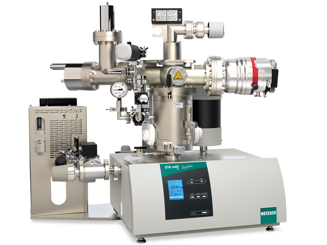 STA F3 Jupiter with SKIMMER Furnace - NETZSCH Analyzing & Testing