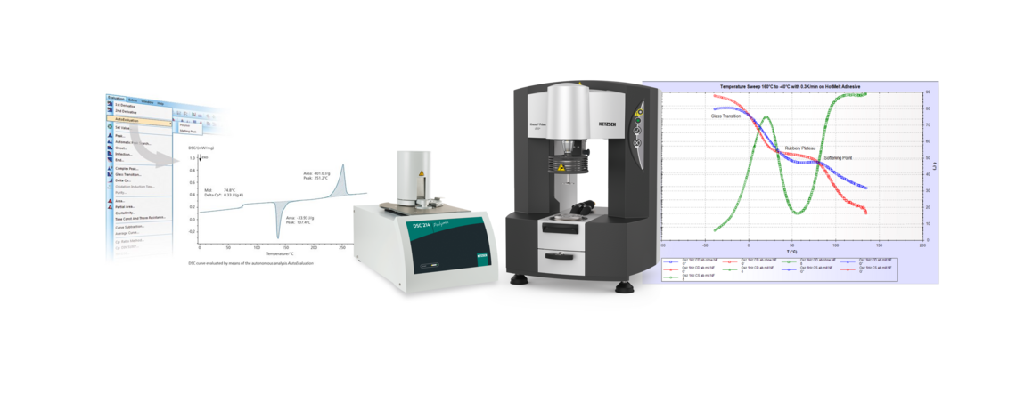 DSC and Rotational Rheometry: Two Complementary Techniques - NETZSCH ... DSC and Rotational Rheometry: Two Complementary Techniques - NETZSCH ...