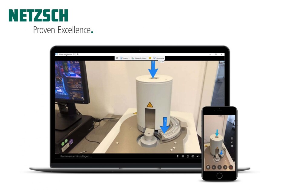 Serviço digital fornecido por NETZSCH - NETZSCH Analyzing & Testing